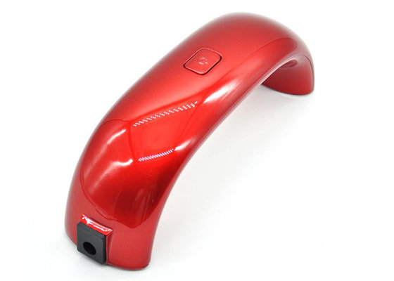 Nail Gel Curing 9 Watt UV LED Nail Lamp Red Color Rainbow Roast Lamp 110-240V