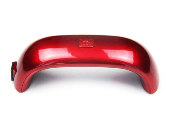 Nail Gel Curing 9 Watt UV LED Nail Lamp Red Color Rainbow Roast Lamp 110-240V