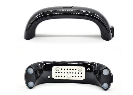 Black 9 Watt LED Lamp Nail Dryer Personal Nail Art Machine With 12 Month Warranty