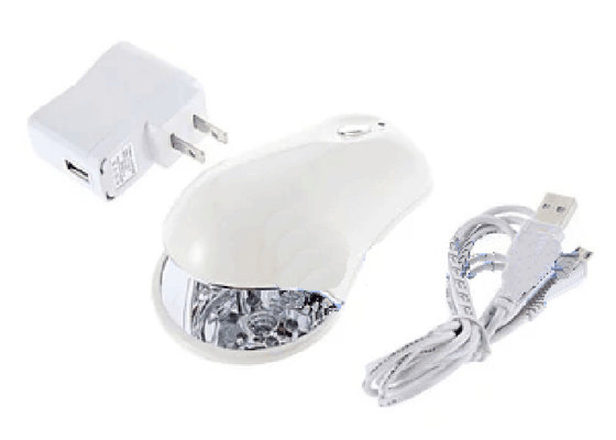 Small 6W LED Lamp Nail Dryer Mouse Shape 6pcs LED Light By One Finger