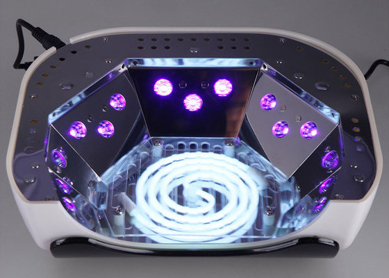 48W Snow-White Color UV LED Nail Lamp 18K Professional CCFL + LED Nail Dryer