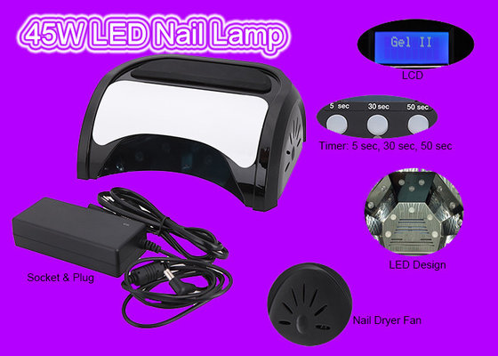 Professional 100V - 240V LED Lamp Nail Dryer For Manicure Salon 22*17*9cm