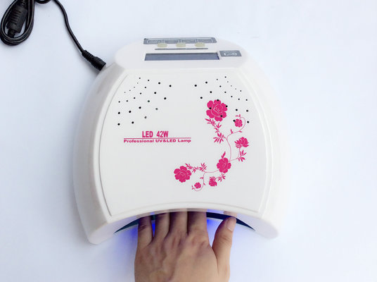 High Efficient Beauty Salon UV LED Nail Dryer Lamp Setting Time 5s ,10s , 20s