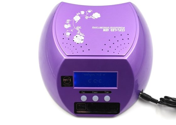 Unique Purple UV LED Nail Lamp 12 Months Warranty / LED Nail Polish Dryer Machine