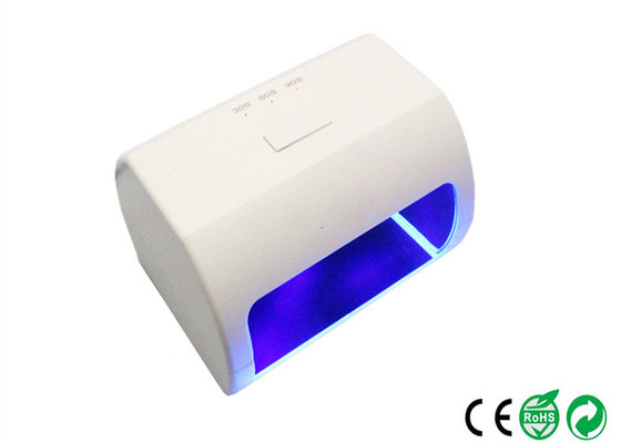 White 9W LED Nail Lamp With EU , US , AU , UK Plug / LED Curing Light For Nails