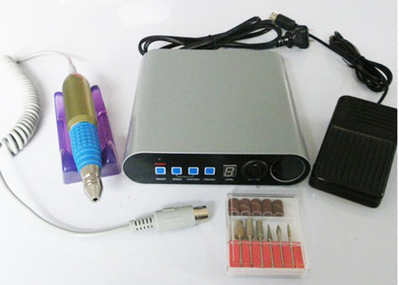Light Weight Nail Art Tool / Pro Nail Drill Machine With Microcomputer Control Forward