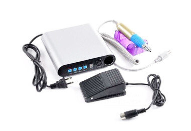 Silver Color Ultrathin Nail Drill Machine12W 110V 50 - 60hz CE RoHS