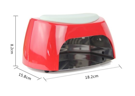 24W UV Lamp Professional Nail Dryer With Timer / Gel Manicure LED Light