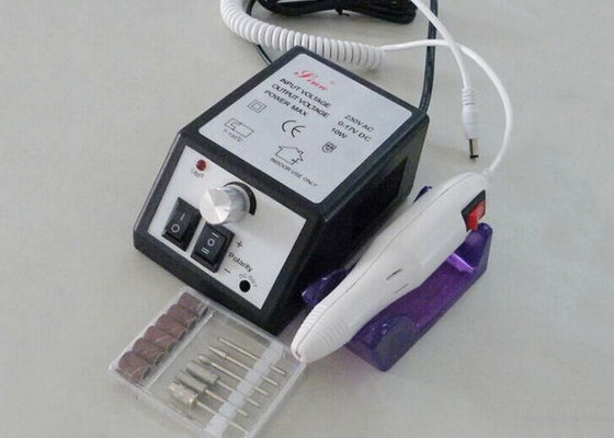 Compact Professional Electric Nail File With Nail Drill Bits + Hand Piece Table Rest