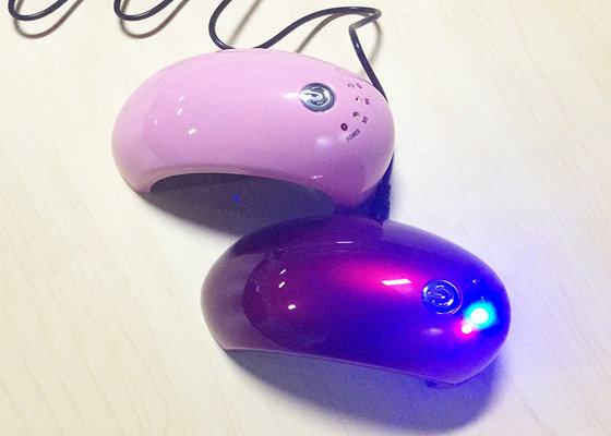 Soak Off Nail Gel 12Watt LED Lamp Nail Dryer With Sensor 395nm , Gel Manicure Light