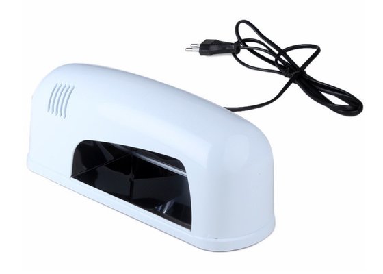 Fashionable 9Watt White Electric Nail Dryer ODM & OEM / Gel Nail Curing Lamp