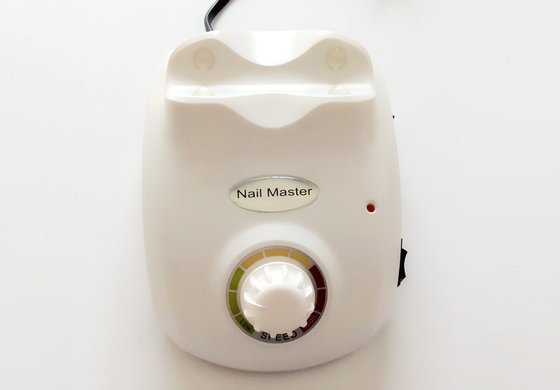 Stable Performance Portable Nail Drill Machine White Color AC110 - 120V 12W