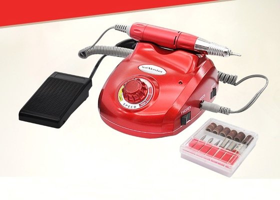 Strong Power Professional Electric Nail File Machine Low Noise Easily Operated