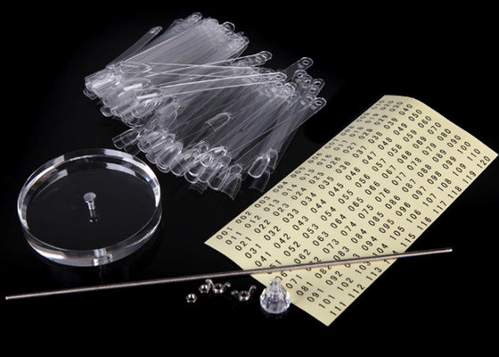 Fashional Transparent Nail Painting Tips For Nail Colors Display