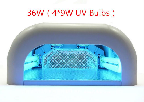 White Color 9W LED UV Mercury Lamp Nail Art Accessories No UV And IR