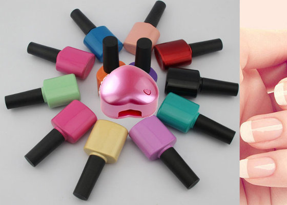 Portable Soak Off LED Nail Gel Nail Polish Diy Nail Start Kits Easy To Remove