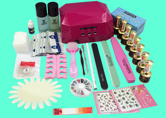 Convenient Gel Nail Polish Kits DIY Nail Accessories , 6 Months Warranty