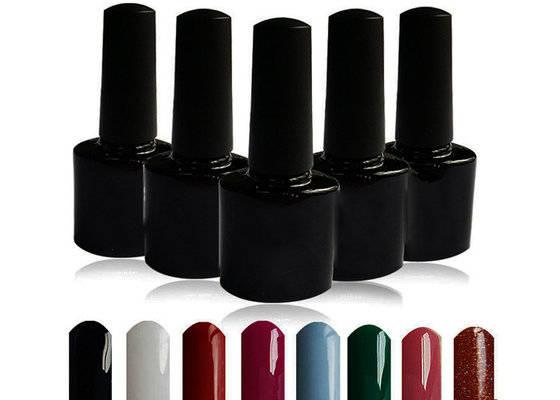 Private Label Soak Off  Colorful UV / LED Nail Gel 10ml CE SGS MSDS