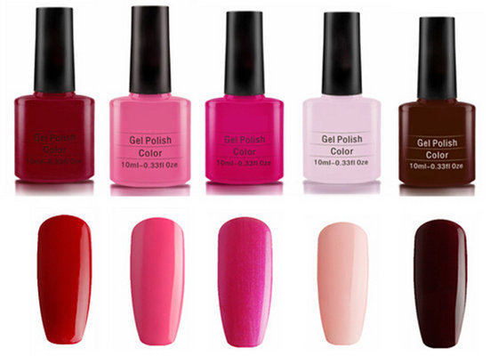 Summer Color LED Nail Gel Last Long Time At Least 1 Month Free Of VOA