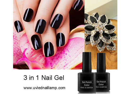 Durable Firm Bonding LED Nail Gel Lacquer Varnish No Odor And Acid