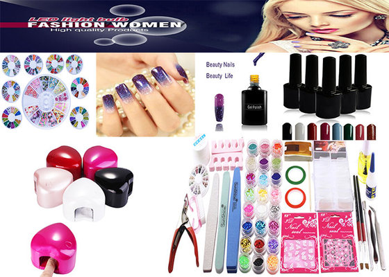 3W LED Nail Dryer Curing Lamp Manicure Nail Tools , Fingernail Polish Kits