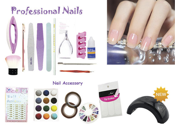 Pedicure And Manicure LED Nail Lamp Kits / Gel Nail Polish UV Lamp