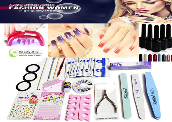 Rainbow Roast Plastic LED Nail Lamp Kits 30s 395nm 15*4 cm