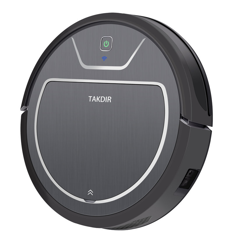 Cordless Automatic Carpet Vacuum Cleaner With Gyro Inertial Navigation System