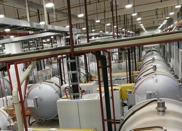 Industrial Horizontal Vacuum Furnace Simple Operation For High Temperature Alloys