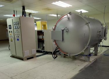 Industrial Horizontal Vacuum Furnace Simple Operation For High Temperature Alloys
