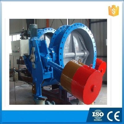 emergency closed  butterfly valve with hydraulic control system metal sealed