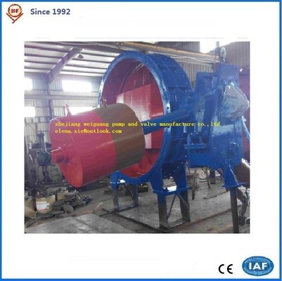 emergency closed  butterfly valve with hydraulic control system metal sealed  with automatickeep energy
