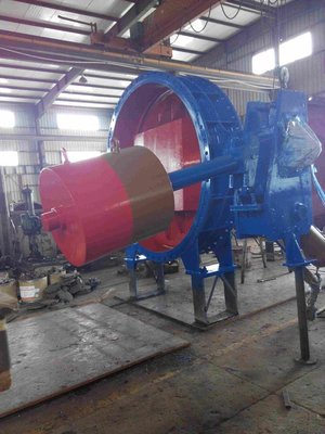 BUTTERFLY VALVE WITH HYDRAULIC ACTUATOR FOR HYDRO POWER PLANT