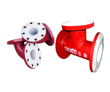 Steel lining plastic elbow, tee, reducer