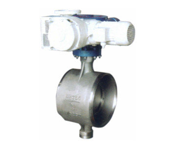 Welded butterfly valve