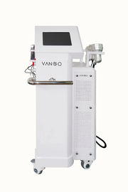 Ultrasound Rf Vacuum Weight Loss Equipment Slimming Machine White Color