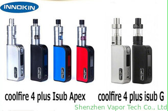China 100% Authentic Innokin CoolFire IV Plus 70W with iSub G Tank or genuine iSub A Apex Tank starter Kit 3300mah Cool fire 4 supplier