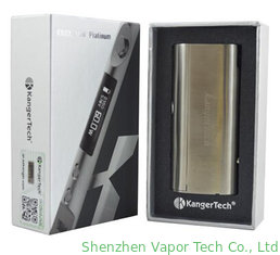 China 100% Authentic Kanger KBOX Mini Platinum TC Box Mod 60w Stainless steel for 510 Thread Vaporizer Tank VS Reuleaux RX200 supplier