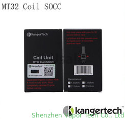 China Kanger Single Coils SOCC Organic Cotton Kangertech Coil Unit MT32 Coil Updated Japanese Organic Cotton Wick supplier