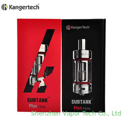 China 100% Original Kanger Subtank Plus V2 Tank Atomizers 7.5ML High capacity Sub Ohm OCC Coils subtank plus clearomizers supplier