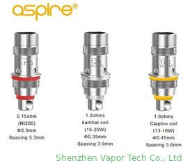 China Original Aspire Triton Mini Coils 1.2ohm 1.8ohm Clapton coil 0.15ohm Ni200 Coil Head For Triton Mini Atomizer Nautilus supplier