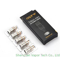 China 100% Original Aspire Triton Mini Coils Replacement Atomizer heads 0.15/1.2/1.8ohm for Triton Nautilus Mini Tanks supplier