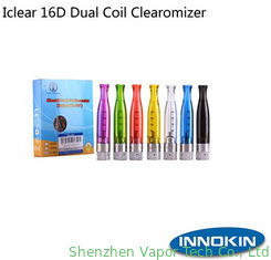 China Innokin iClear 16D Clearomizer 2.0ML Rebuildable Bottom Dual Coil iClear 16D Atomizer 100% Original supplier