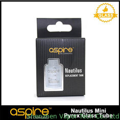 China 100% original Aspire Nautilus Mini Glass Tank For Aspire Mini Nautilus Replacement Glass Tank Aspire Pyrex Glass Tube supplier