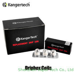 China 100% Original Kanger Drip Replacement Coils 0.2ohm Organic Cotton Dripbox Coil Head For Kangertech Dripbox Kit supplier