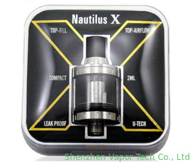 China Aspire Nautilus X Tank 2ml Capacity Top Refilling with Coil System Nautilus X Atomizer VS Aspire Cleito RTA Tank supplier
