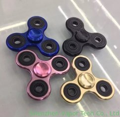 China 5color Tri-Spinner Fidget Toy Aluminium EDC Fidgets Hand Spinner For Autism and ADHD Increase Focus Keep Hands Busy supplier