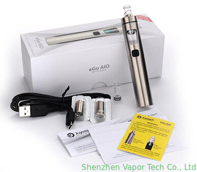 Original Joyetech eGo AIO Starter Kit 2.0ml Capacity Tanks 1500mAh Battery Revolutional Anti-leak Tank and Childproof supplier