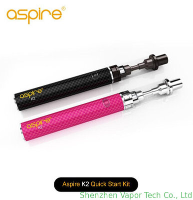 Aspire K2 BVC TANK 1.6ohm 1.8ml Atomizer with K2 Battery 5.5V 800Mah Tube Battery for Aspire K2 Quick Start Kit supplier