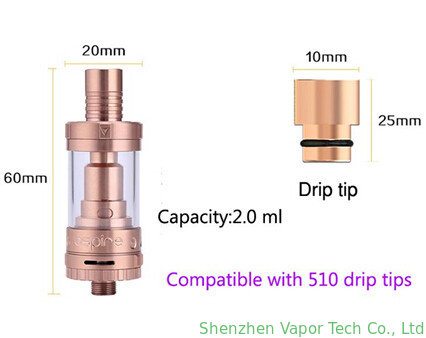 Aspire Triton mini 2ml tank kit clapton coil 1.8ohm VS Triton 2 tank 3ml supplier